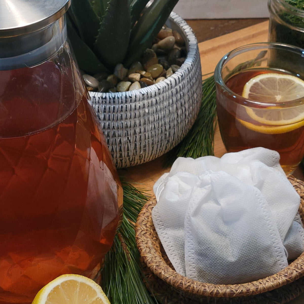 Immune Boosting White Pine Needle Tea Bags - Fresh, Convenient & Ready ...